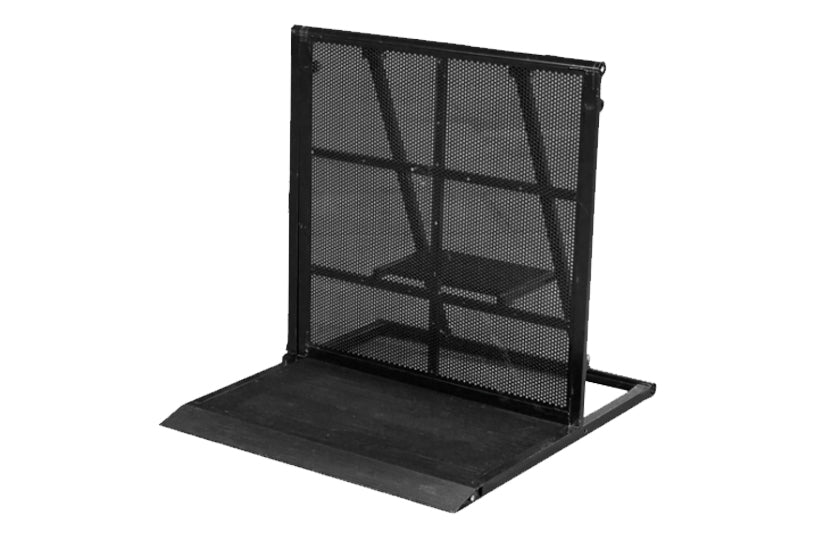 Stage Pit Barrier Element Straight 1M Black – OSB-Events