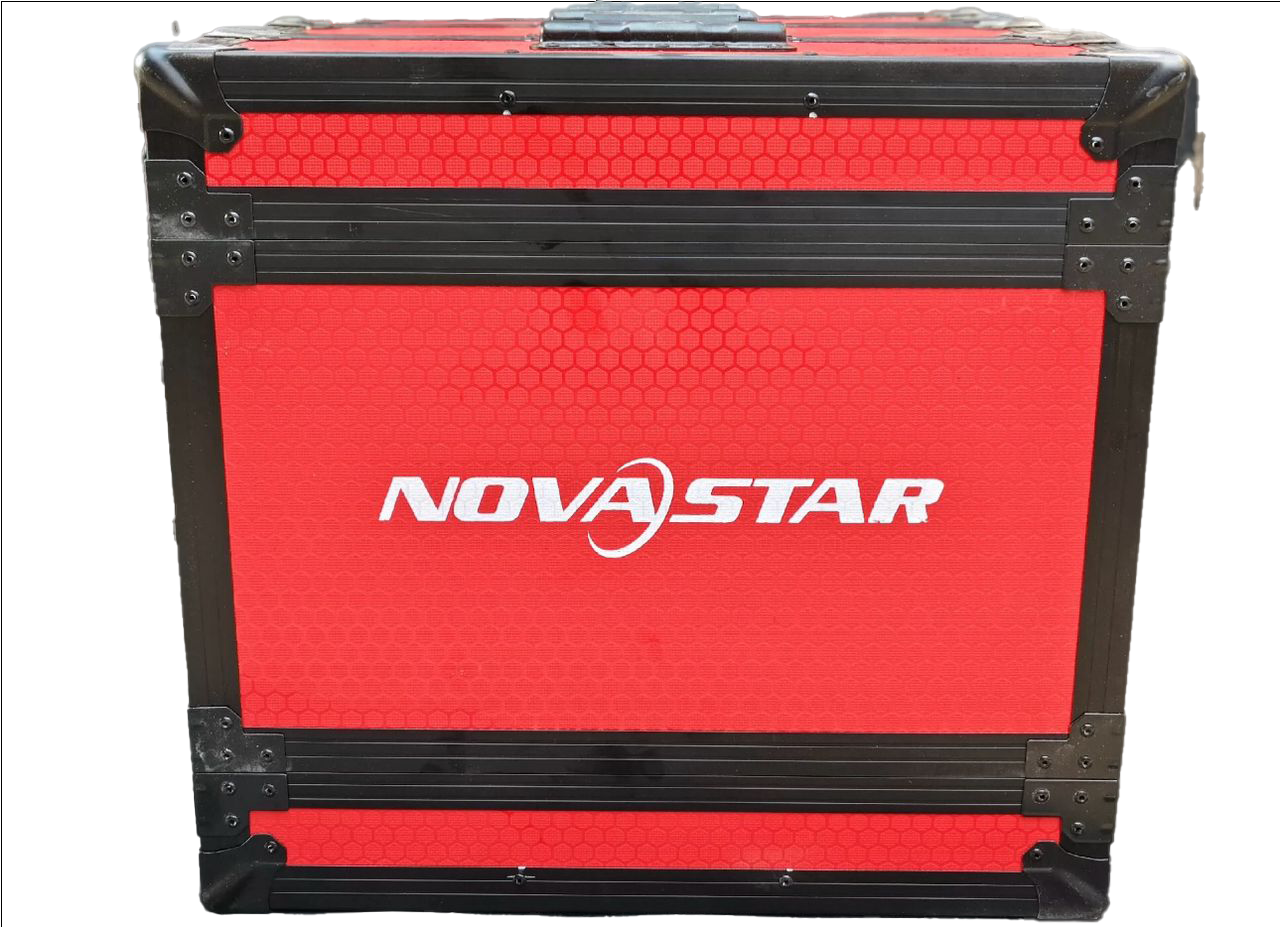 Novastar VX Series Flight Case Red – OSB-Events