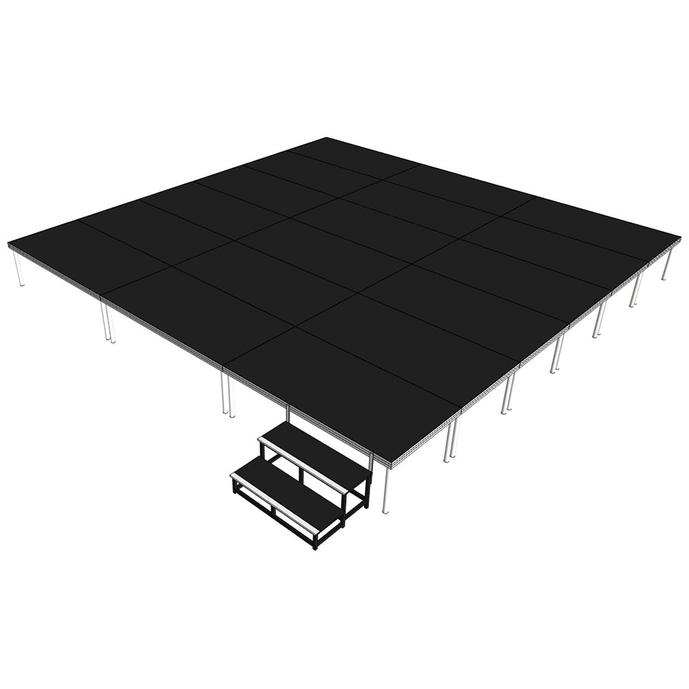 Portable Aluminium Stage Platform 6m x 6m x 600mm Modular Stage Deck P ...