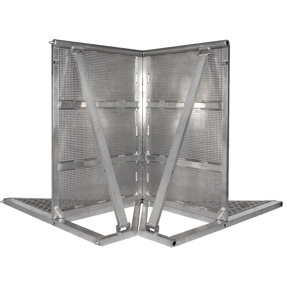 Stage Pit Barrier Angle Adjustable Corner – OSB-Events